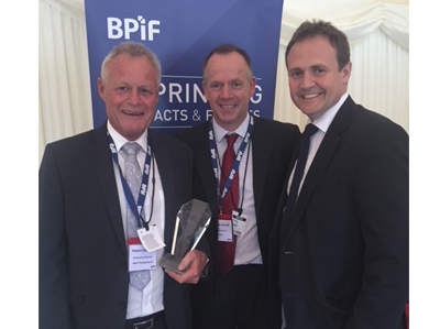 Chairman of Alexir Partnership wins BPIF award - Digital Labels & Packaging